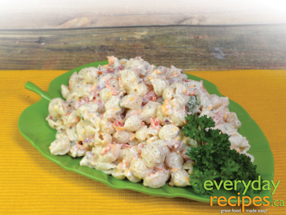 Shell Pasta Salad - Downhome Magazine