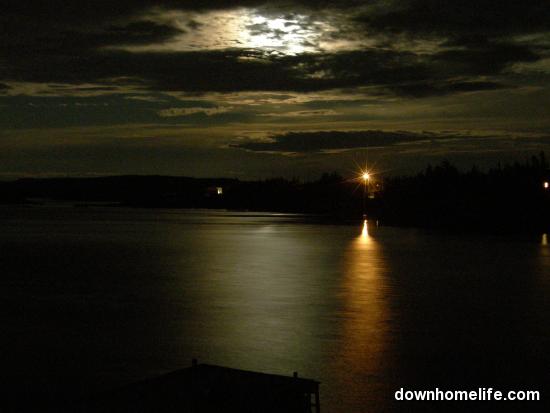Labrador night in Lodge Bay - Downhome Magazine