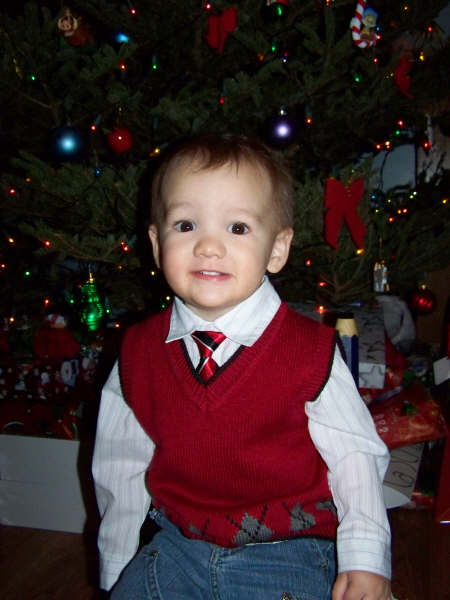 Jacobs Christmas Tie! - Downhome Magazine