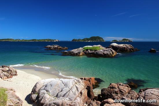 Sandbanks Beach in Summer, - Downhome Magazine