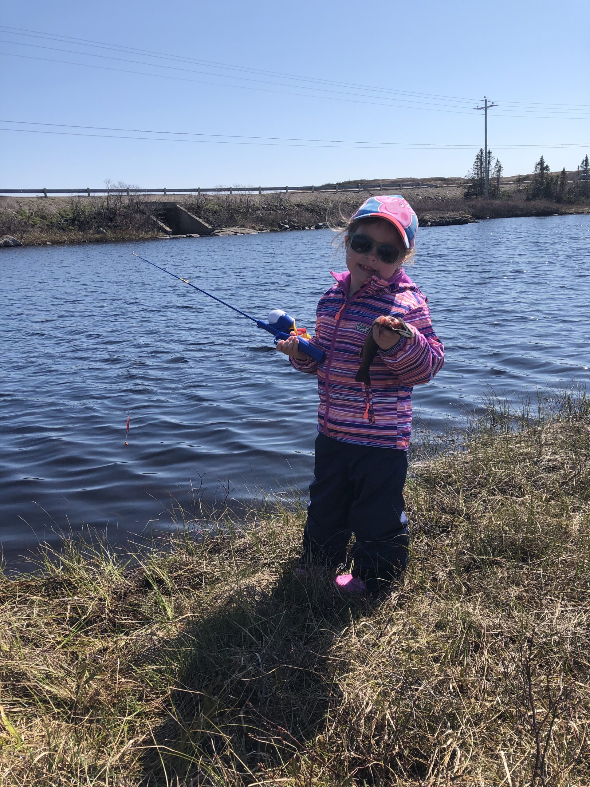 Cassie's 1st fishing trip - Downhome Magazine