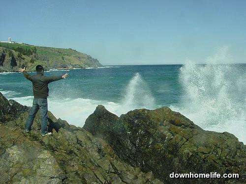 Big Waves at Torbay Beach - Downhome Magazine
