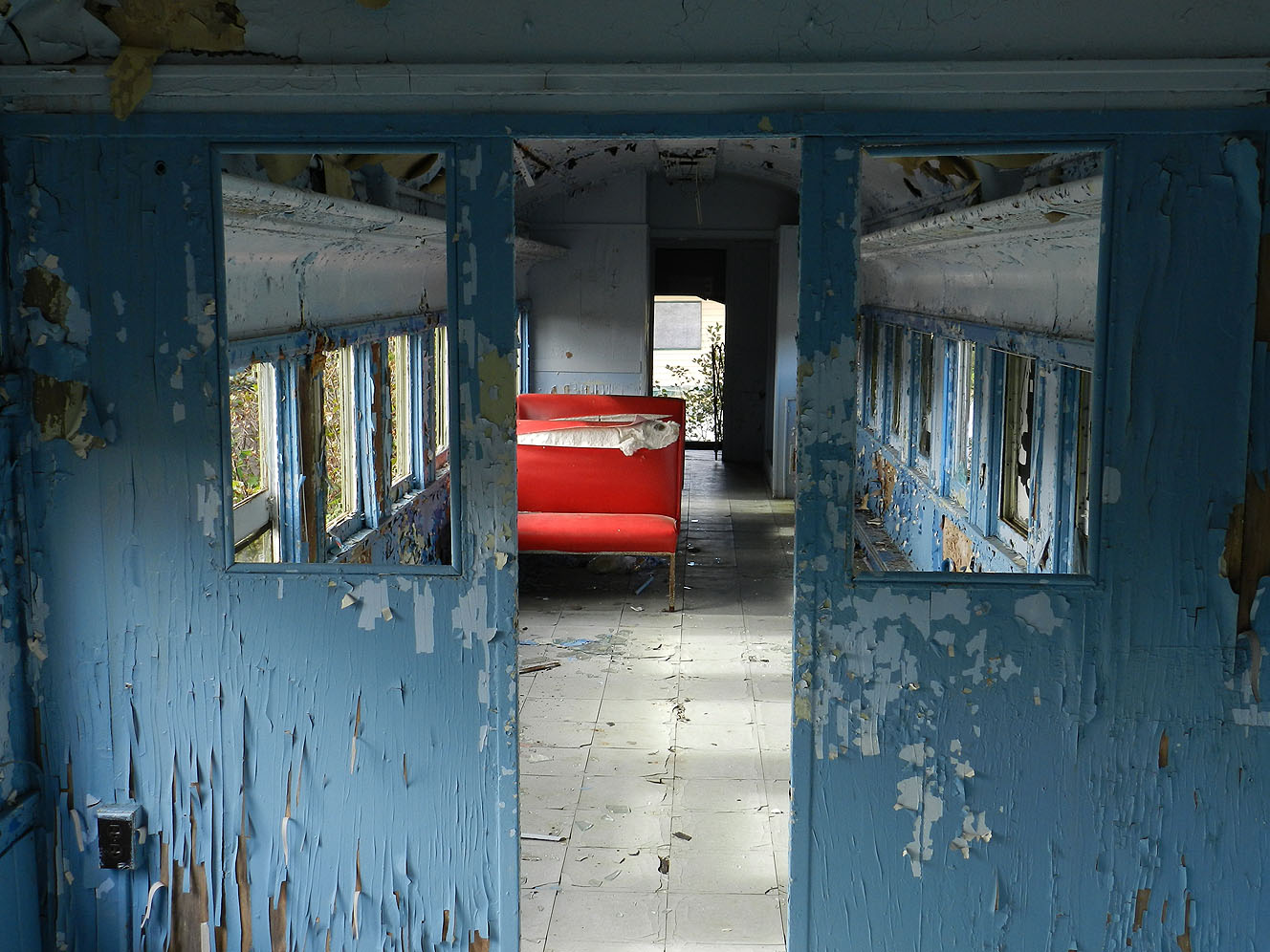 Trinity Loop train car - Downhome Magazine