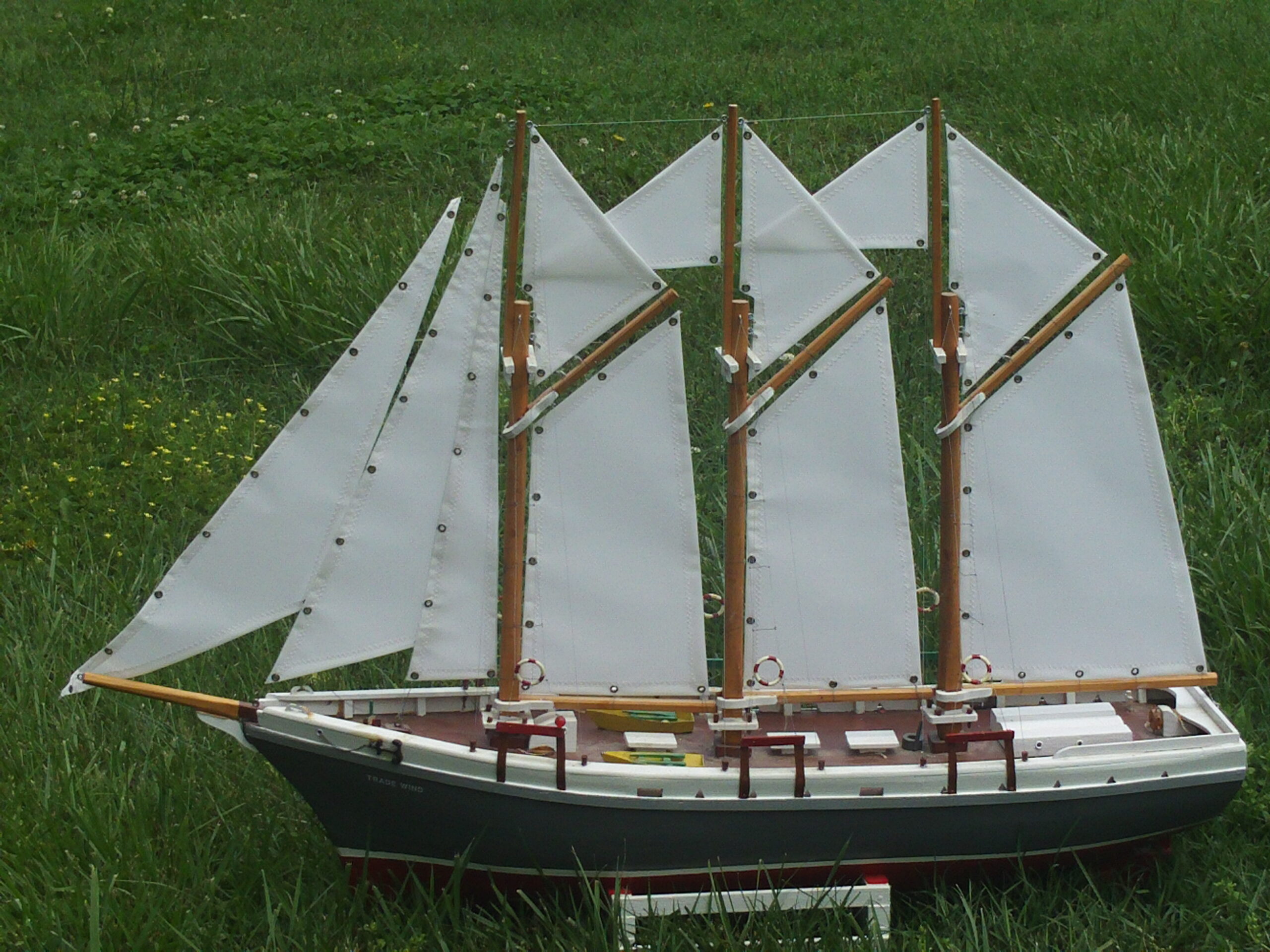 Schooner Built by Roy Boutcher - Downhome Magazine
