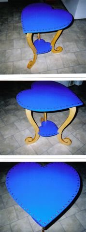 Heart Shaped Table - Downhome Magazine