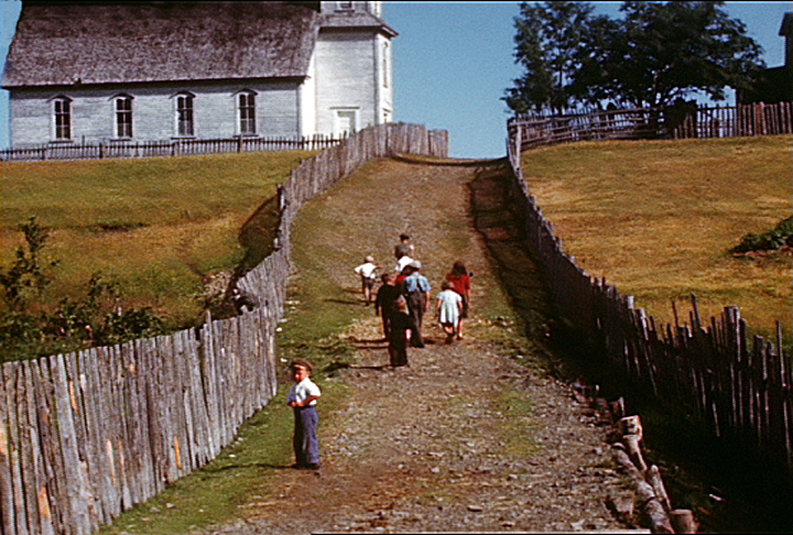 Pathway to church - Downhome Magazine