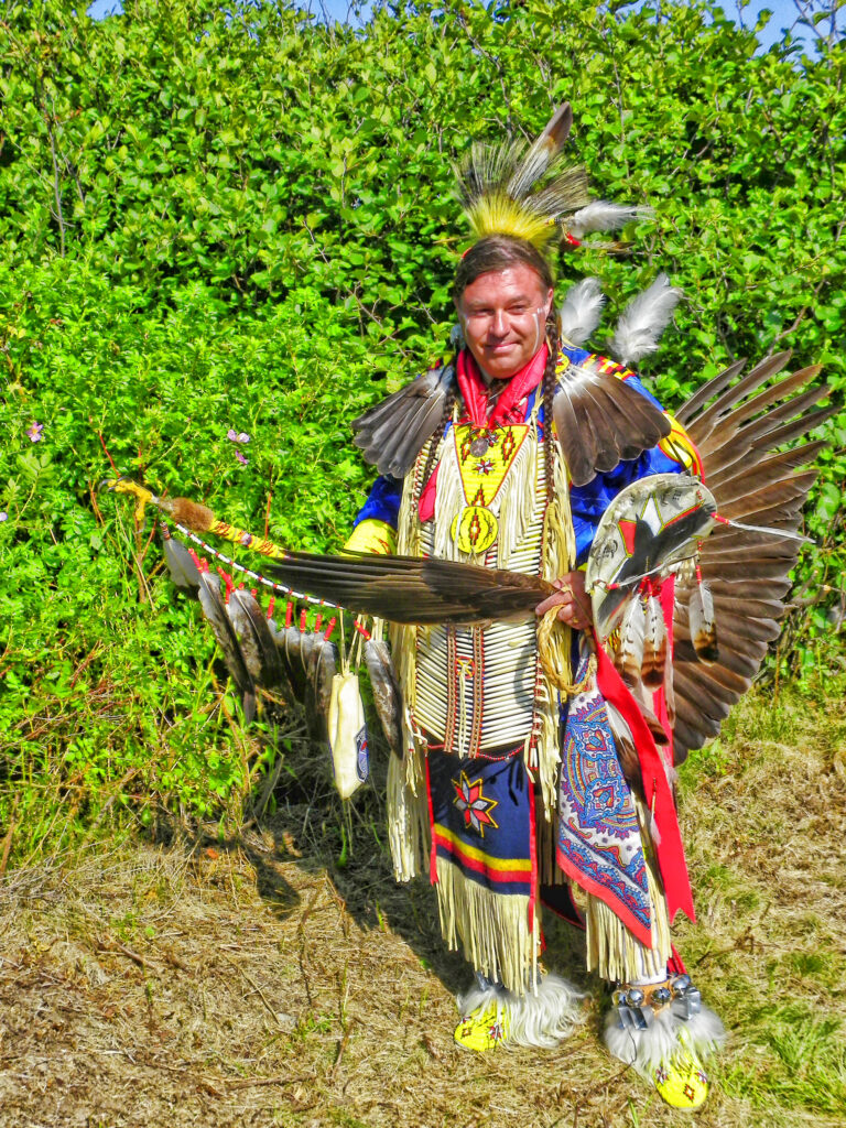 Colours at a Pow Wow - Downhome Magazine