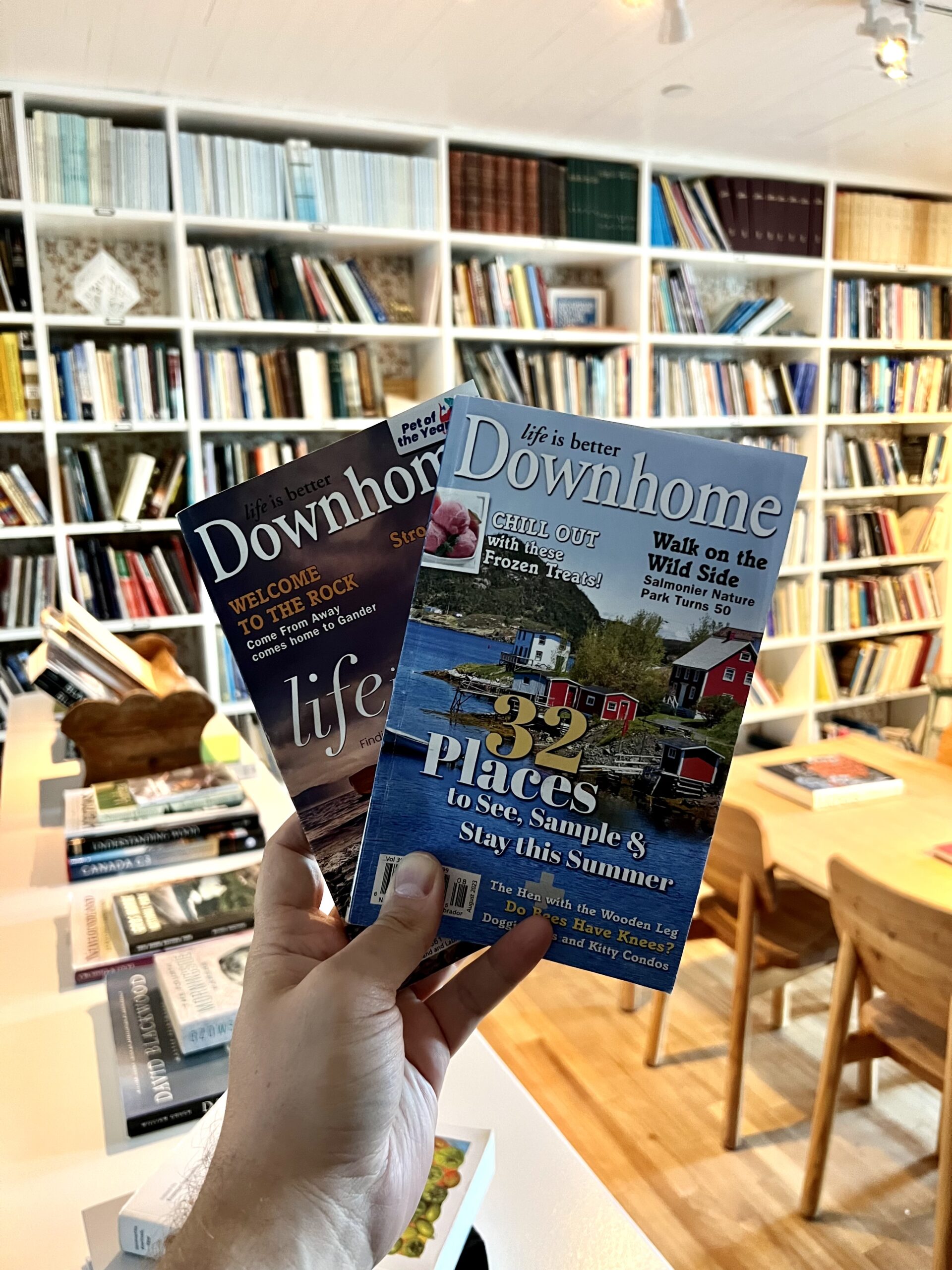 Fogo Island Inn Library - Downhome Magazine